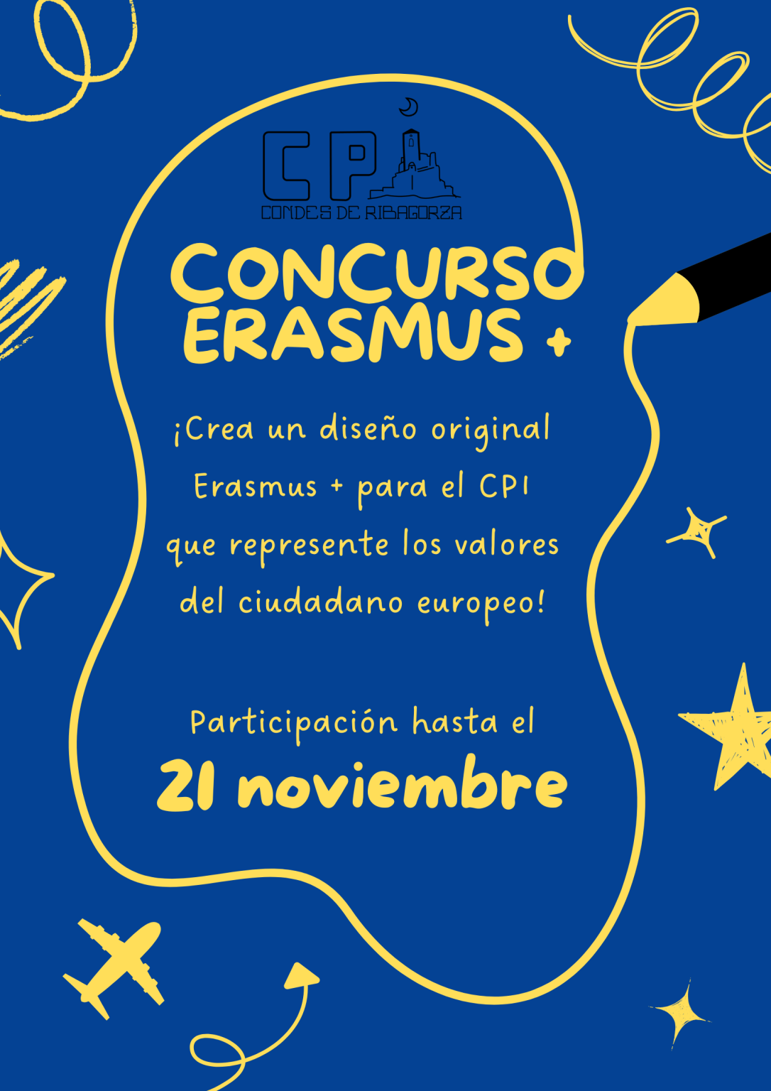 Concurso Logo Erasmus + – CPI CONDES DE RIBAGORZA